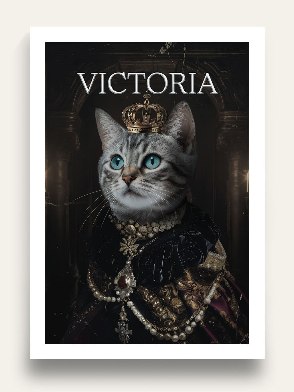 Queen Victoria - Custom Pet Portrait
