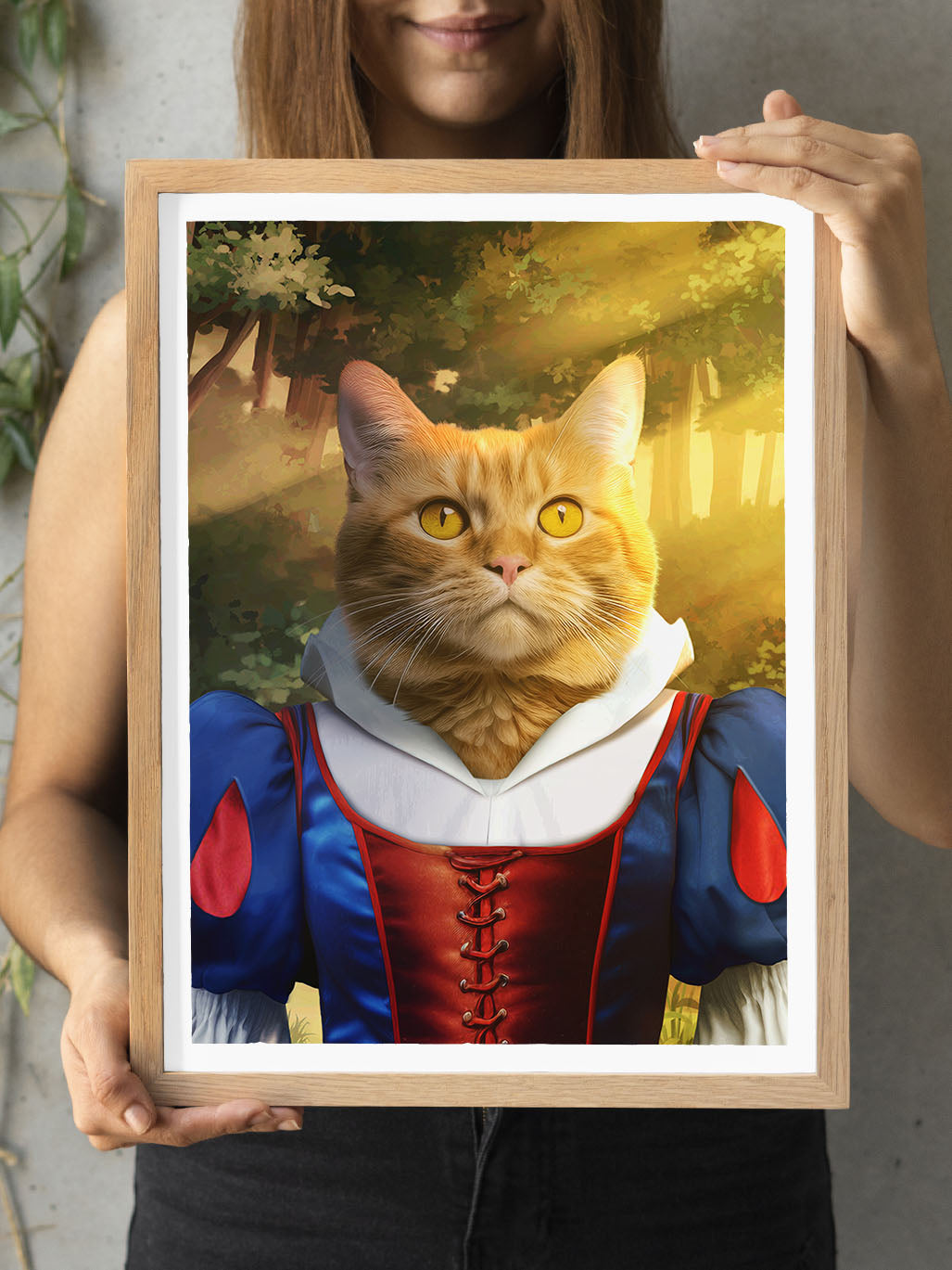 Snow White - Custom Pet Portrait