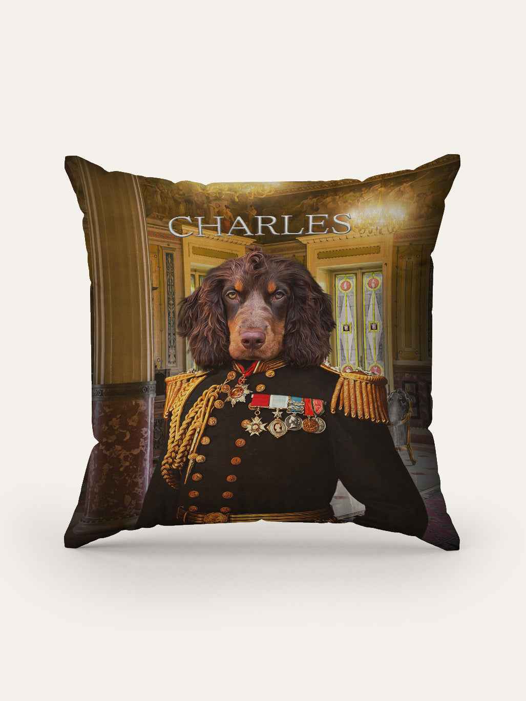 The Earl Regal - Custom Pet Cushion