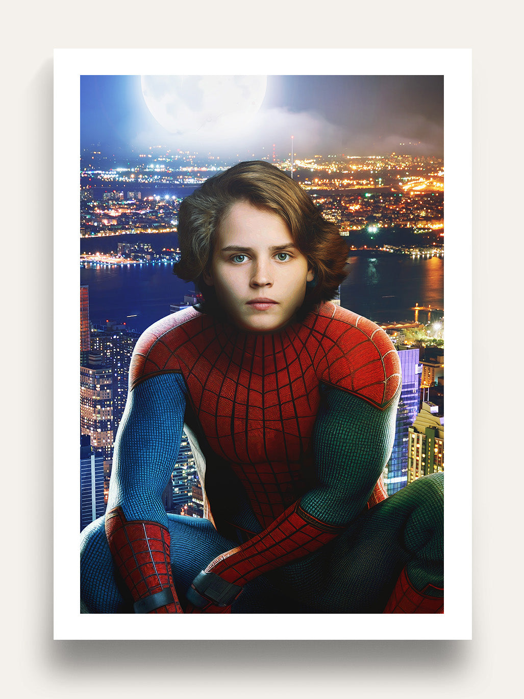 The Wall Crawler - Custom Kids Portrait