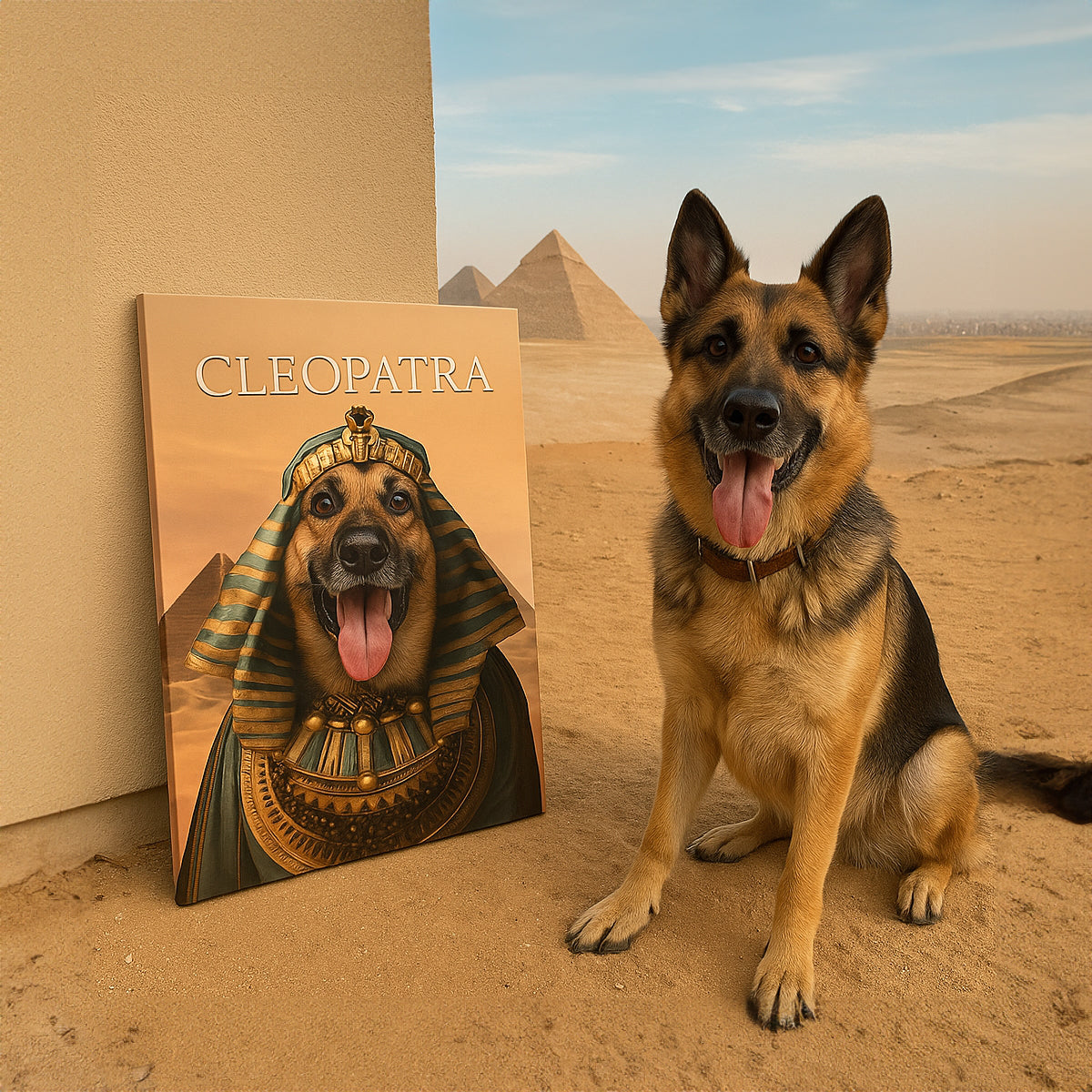 Cleopatra - Custom Pet Canvas