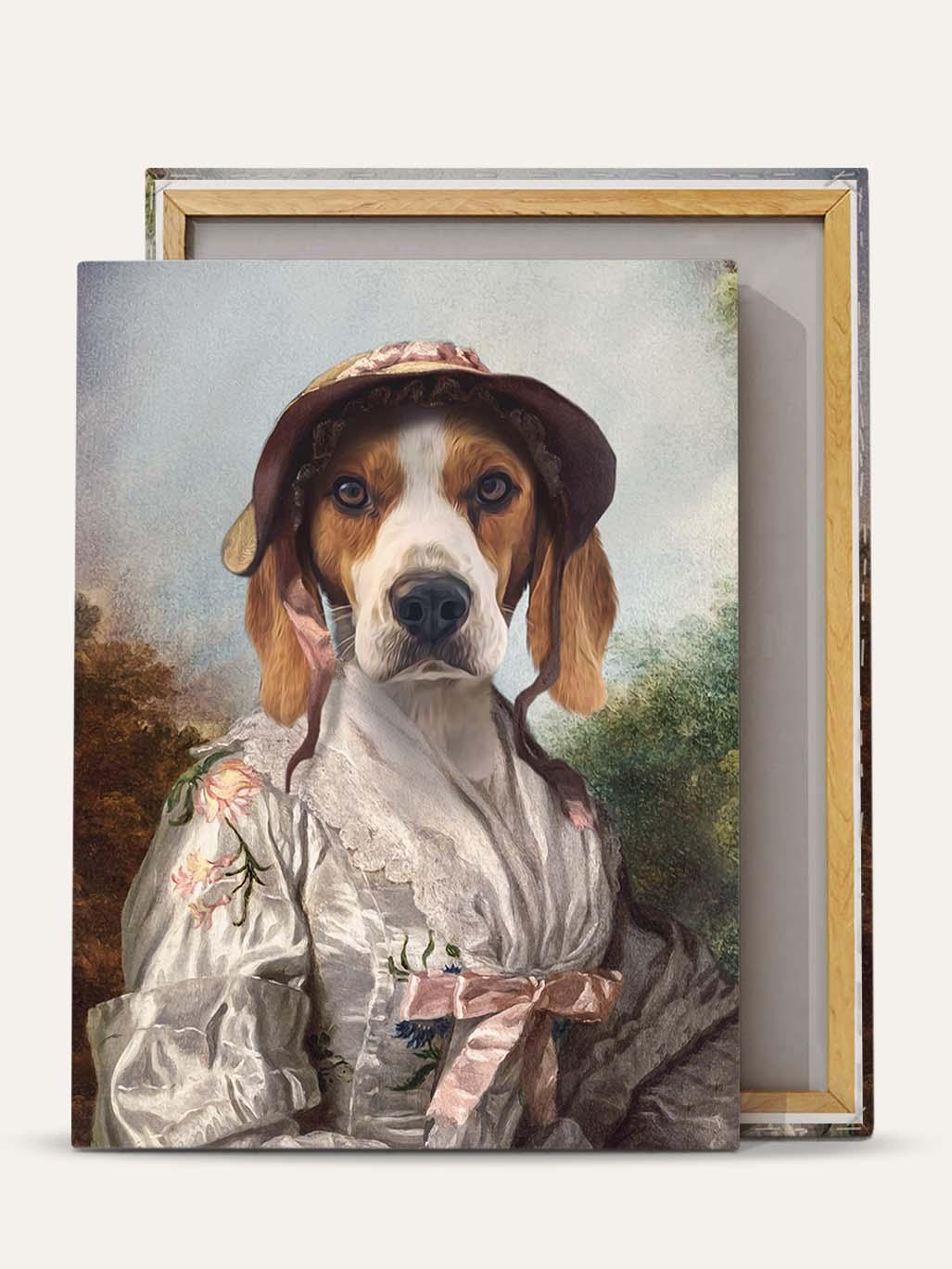 The Cherry Picker – Custom Vintage Pet Canvas · Purr & Mutt